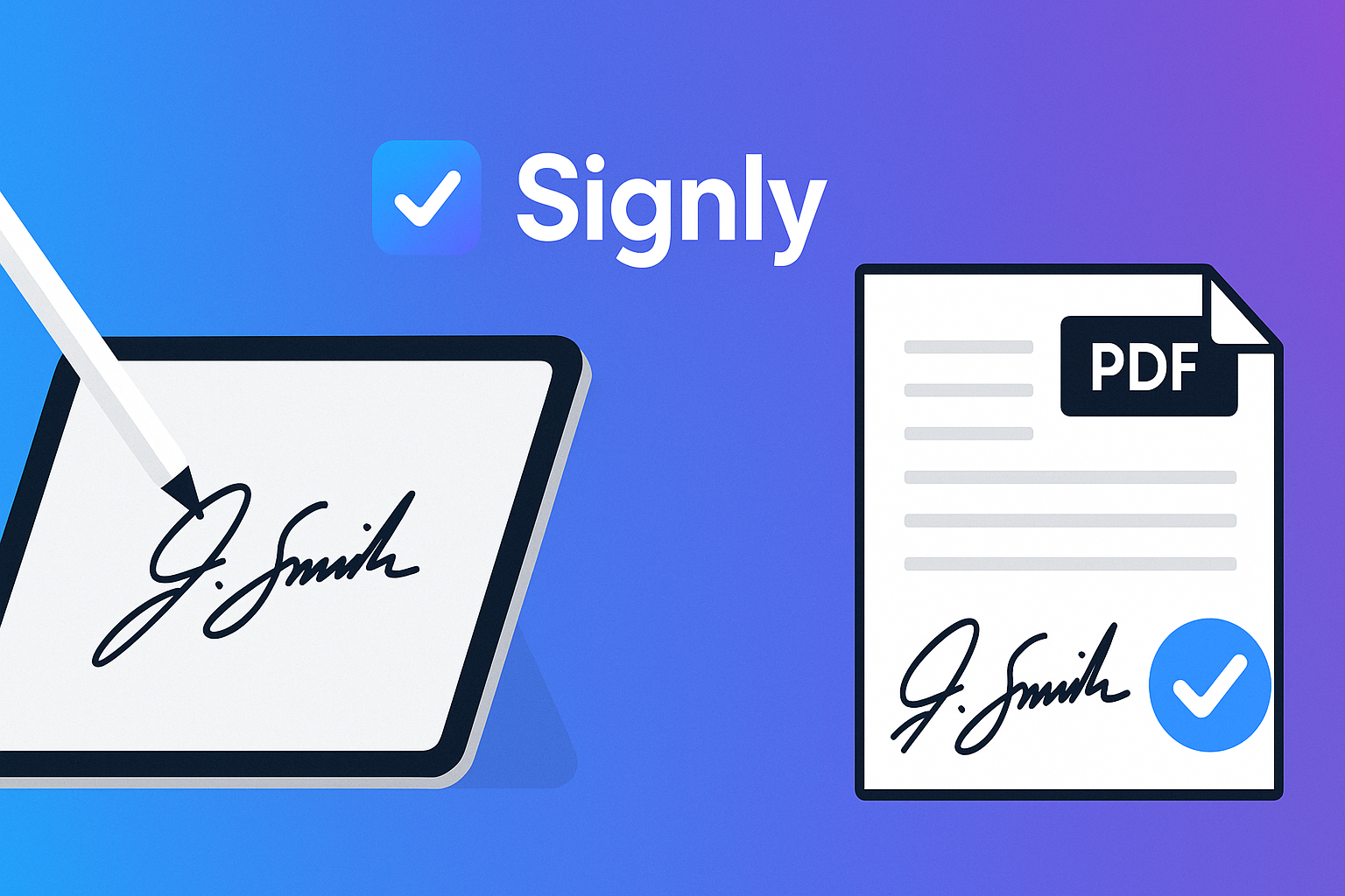 Signly - Digital Signature Creator & PDF Document Signer